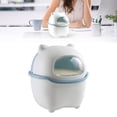 1Pc Mini Desktop Trash Can Mini Cute Desktop Trash Can For Desk,Plastic ...