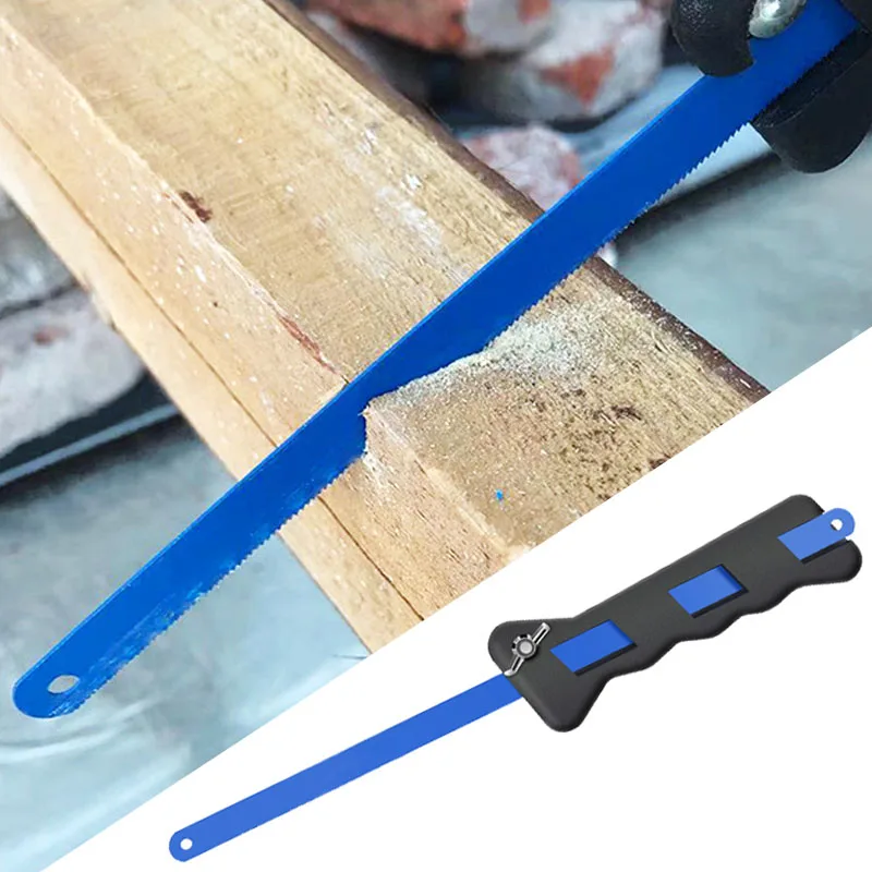 1Pc Mini Metal Hacksaw with Plastic Handle Adustable Portable Hand Saw ...