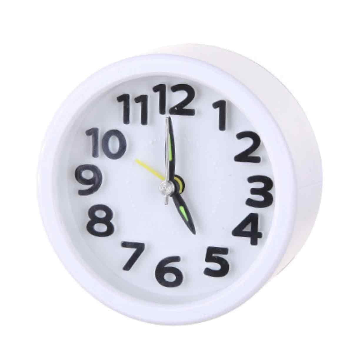 1Pc Mini Simple Alarm Clock Table Silent Desktop Clocks For Home ...