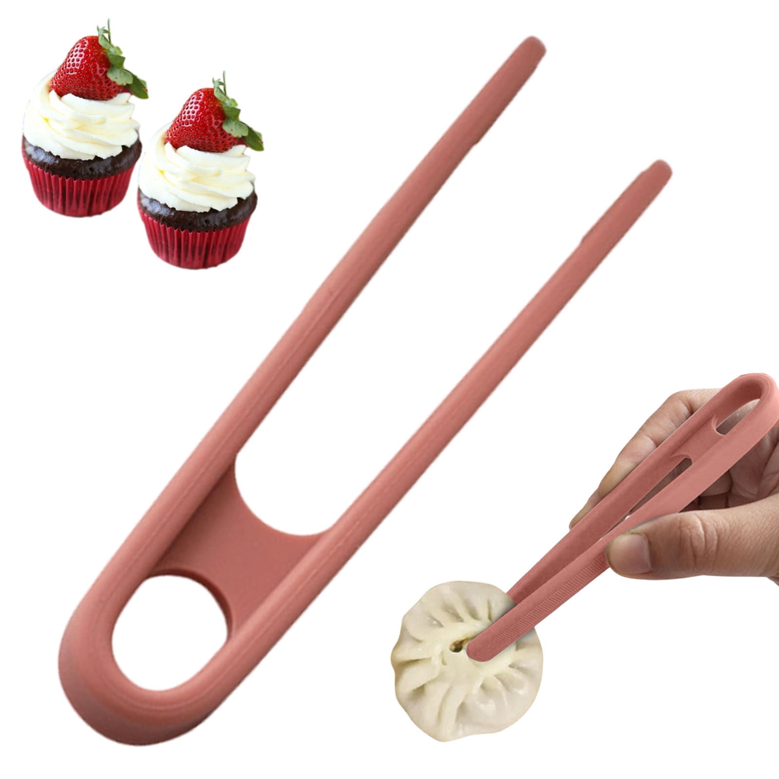 1Pc Mini Tongs Small Tongs Tiny Tongs Snack Tongs Silicone Tongs Small ...