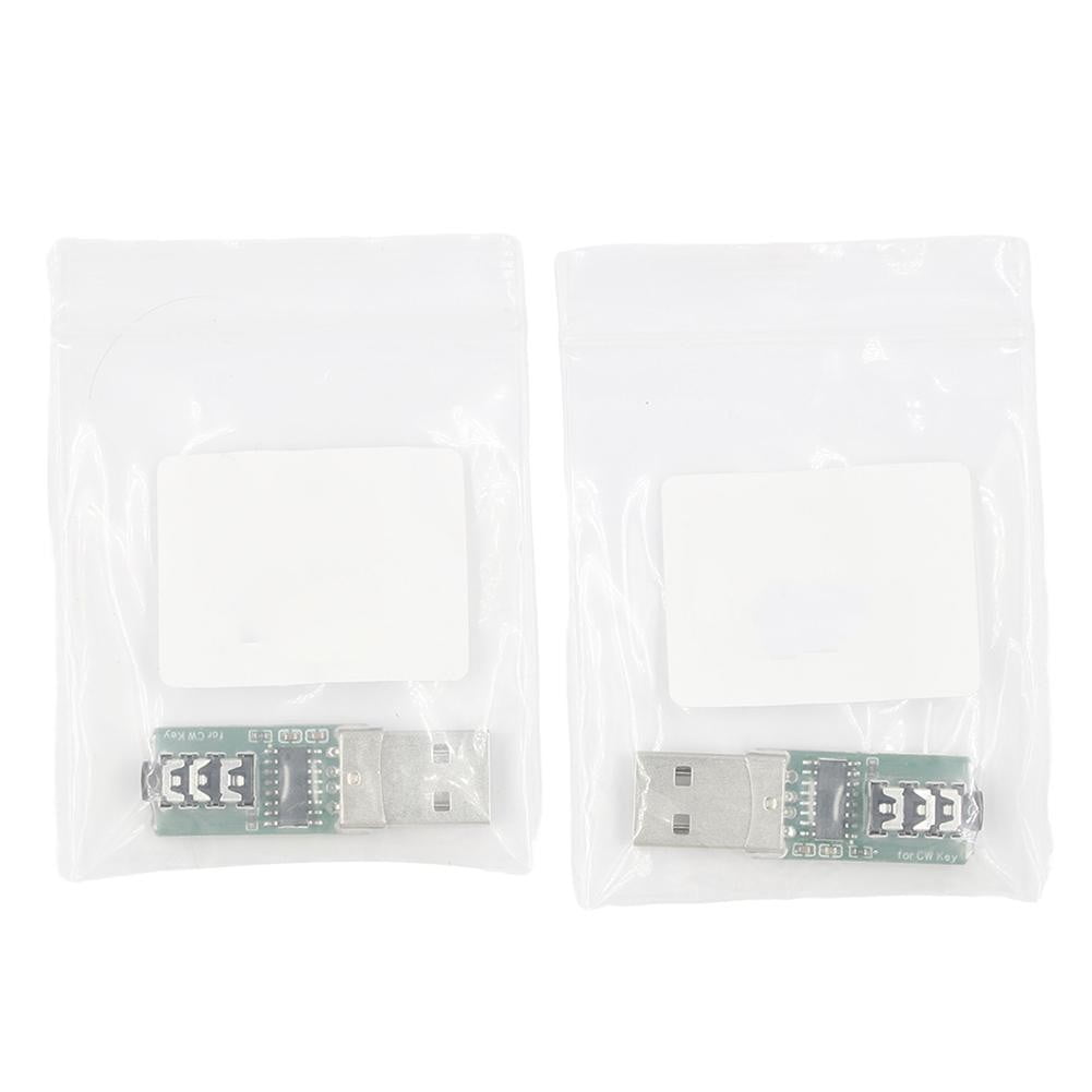 1pc Morse Code Cw Trainer Mobile Phone Computer Code Connector Usb Key Connection Electric Key