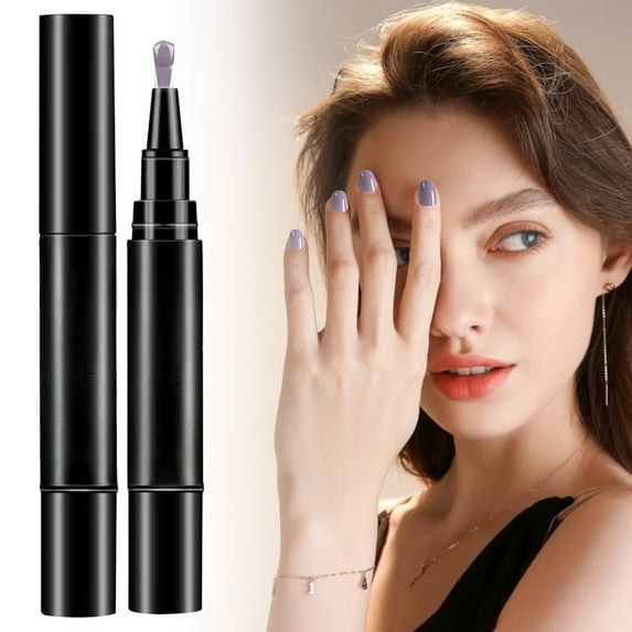 1Pc Nail Pen,Nail Painting Pen,Nail Equipment,3 in 1 5ml One Step DIY ...