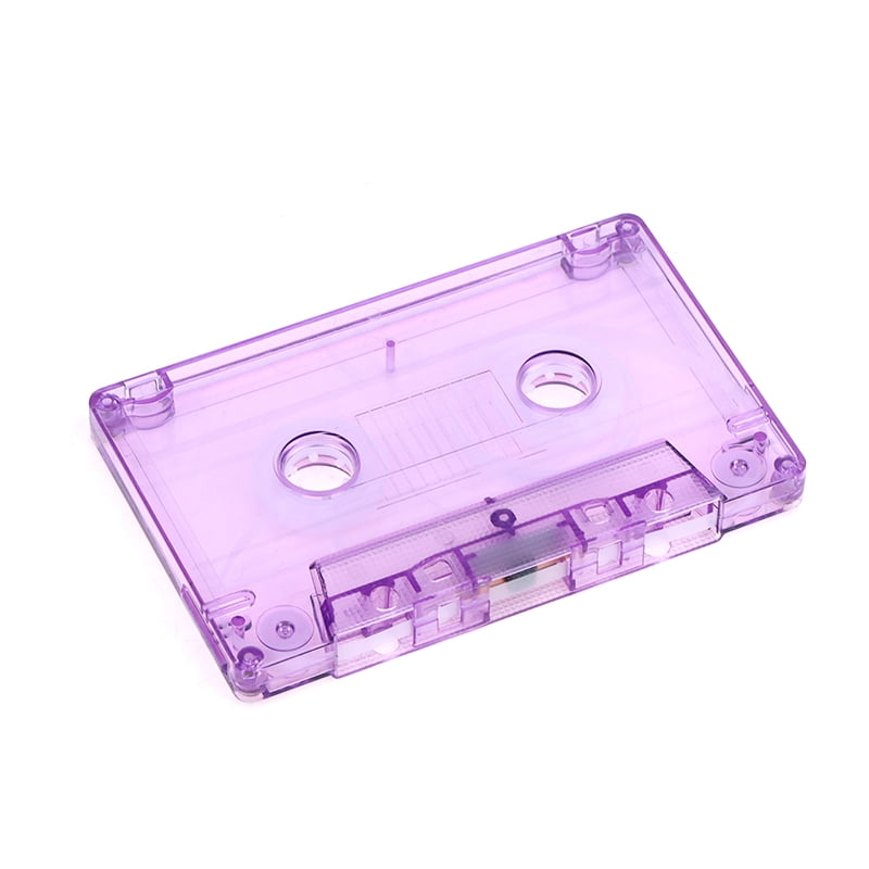 1Pc New Color Blank Tape Case Audio Recording Cassette Tape Shell Empty ...