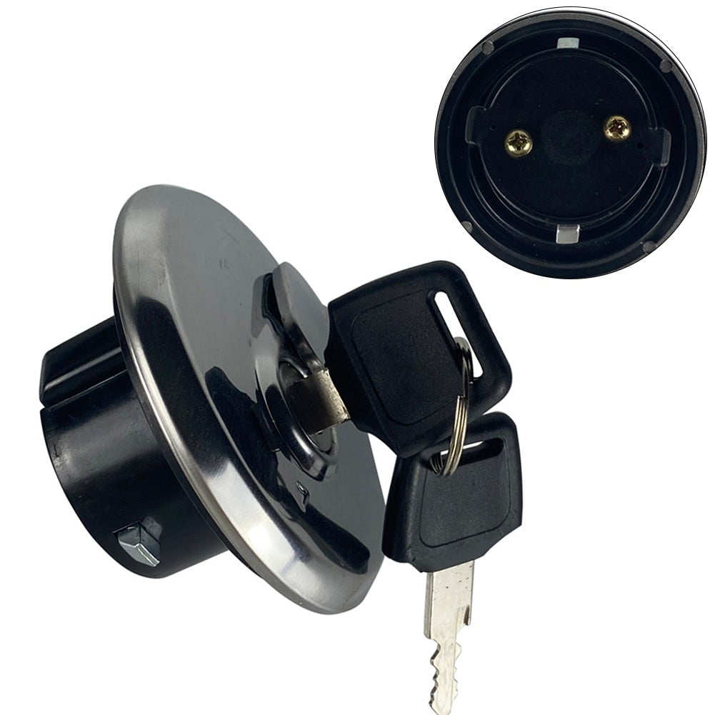 1Pc New Motorbike Gas Lid Fuel Tank Cap Cover W/Key Lock Set #Gn250125H ...