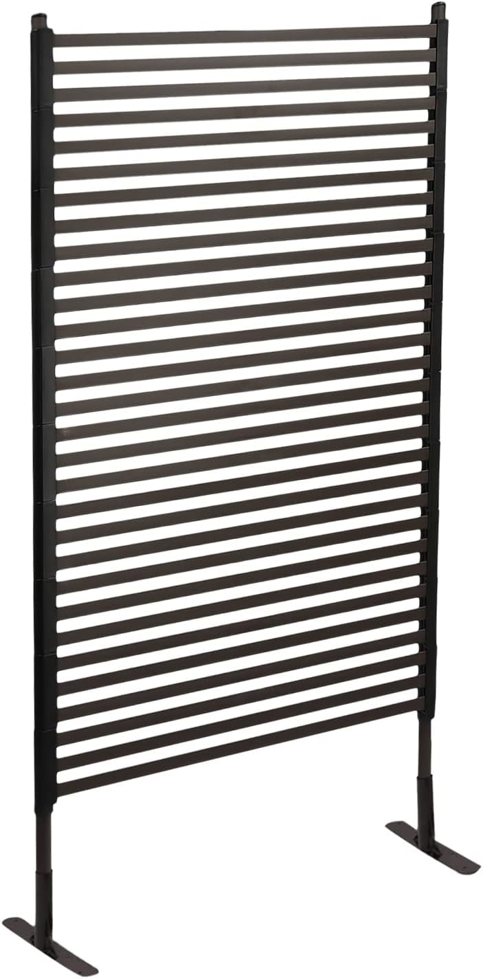 1Pc Outdoor Privacy Fence Screen, Freestanding Metal Privacy Screen ...