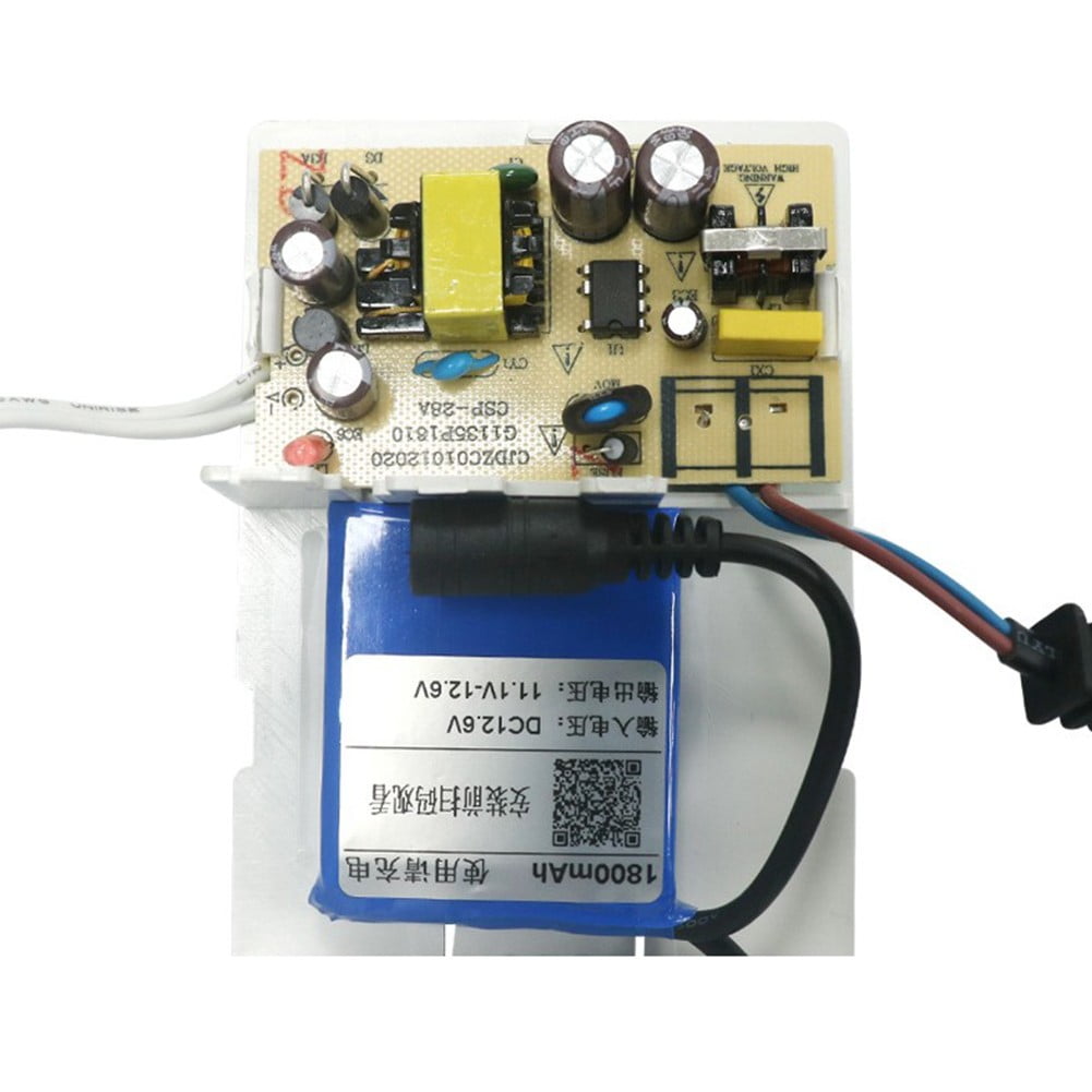 1Pc Outdoor Ups, 12V 2A 1800Mah Lithium Battery Backup Power Supply Ac ...