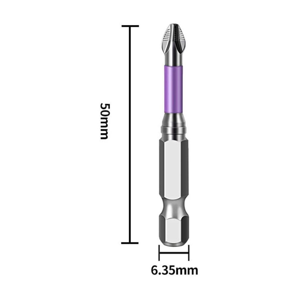 1Pc PH2 Screwdriver Bit Non-slip Magnetic Batch Head Drill Bit 25-150mm ...