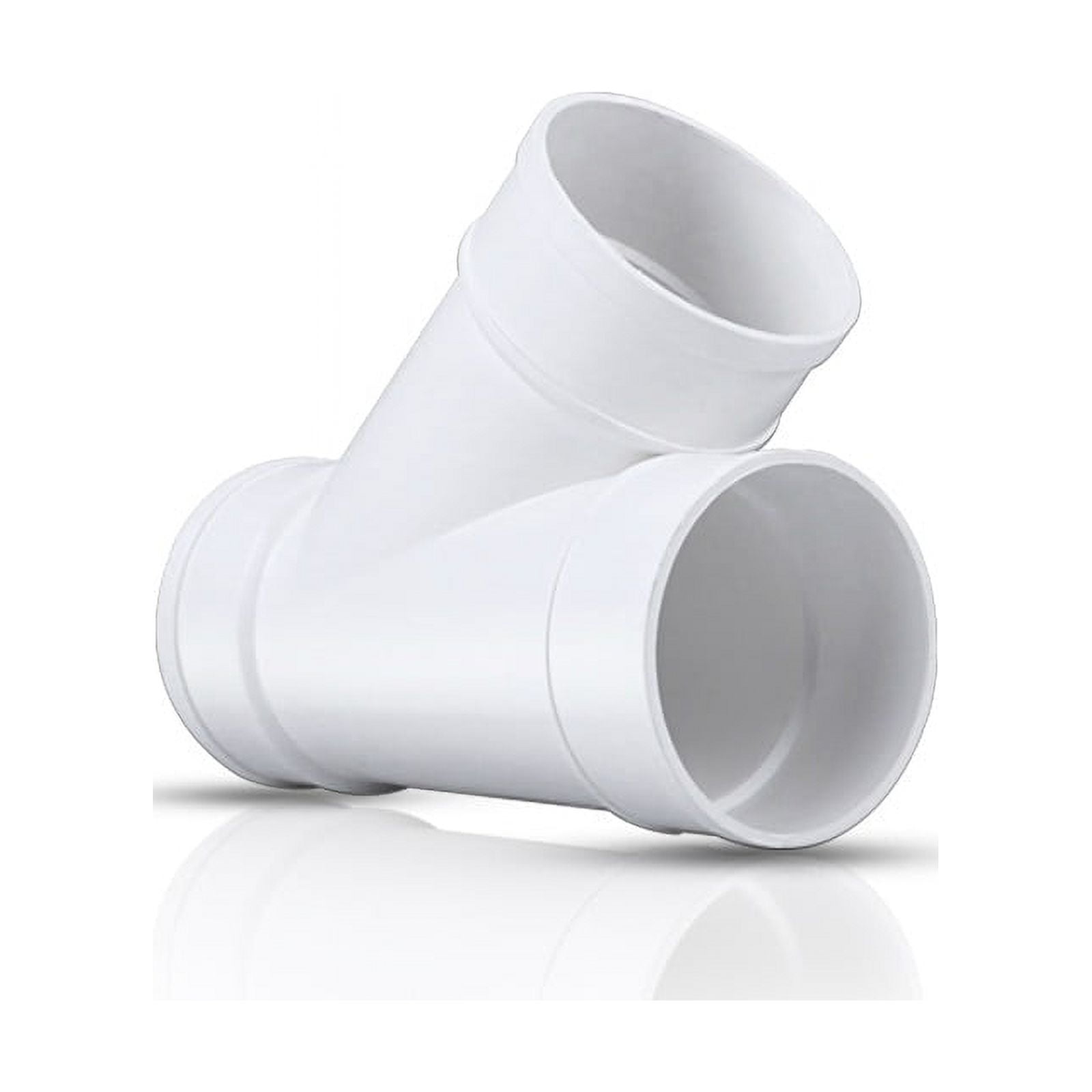 1Pc PVC Wye Connector Solvent Weld Sewer and Drain Pipe Fitting Wye Hub ... 1Pc PVC Wye Connector Solvent Weld Sewer and Drain Pipe Fitting Wye Hub ...