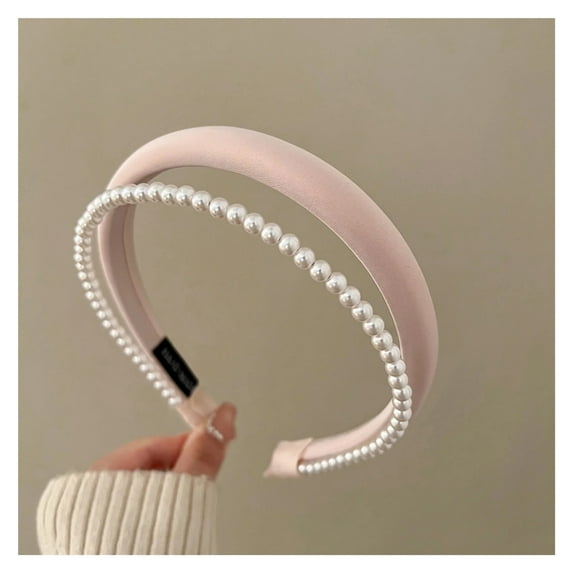 1Pc Pearl Headband for Women Elegant Gentle Style for Autumn Winter ...