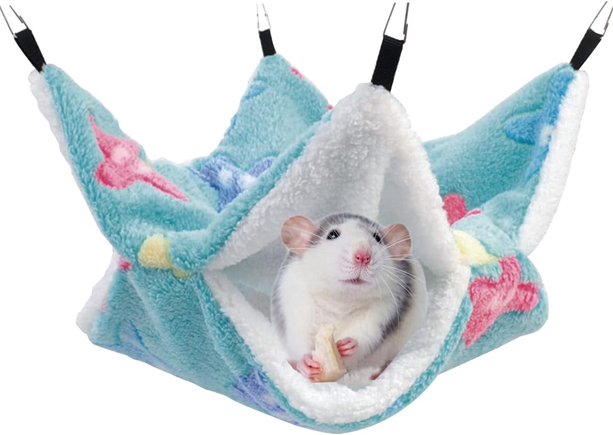 away 2 Pieces out Rat Corner Hideaway Peekaboo Toys Cage Accessories ...