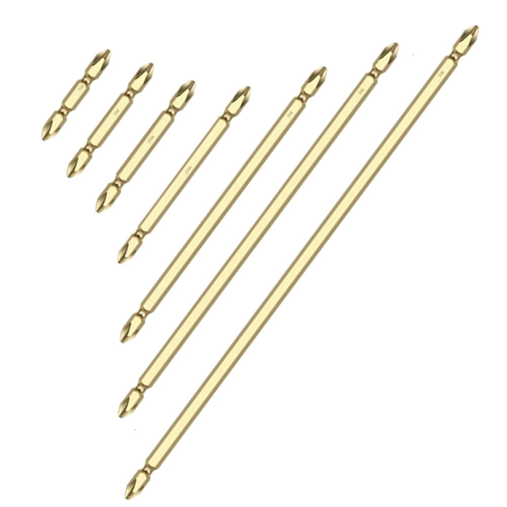 1Pc Ph2 Cross Double Head Screwdriver Bit 1/4Inch Hex Shank Magnetic ...