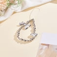 1Pc Plastic Beads Mobile Chain Mobile Straps Bowknot Silver 180mm for ...