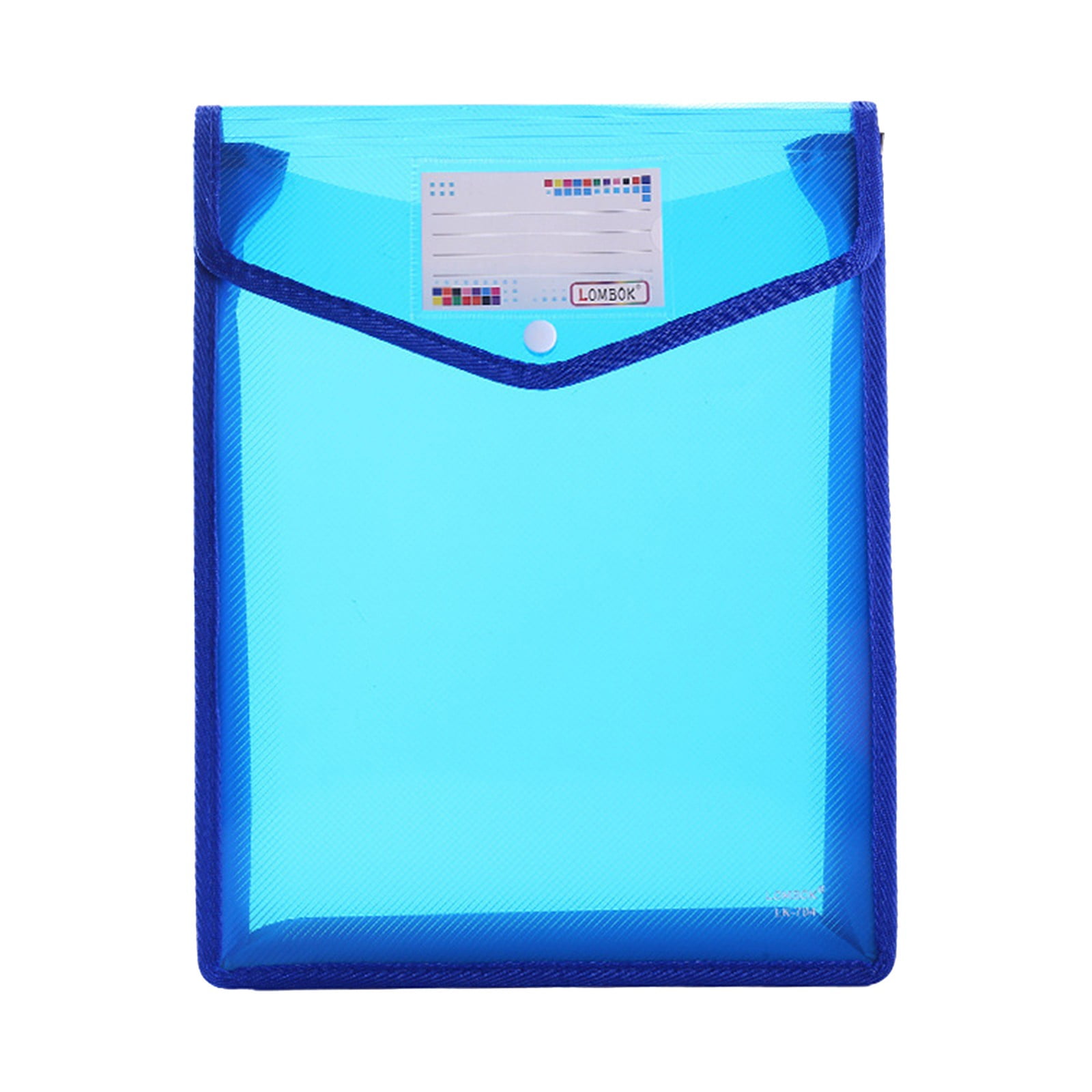 1Pc Plastic File Envelope Letter Size, Expanding Poly Document Folder ...