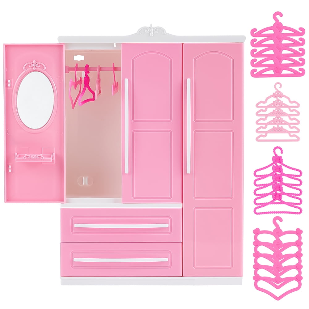 1Pc Plastic Wardrobe for Home Dollhouse Decorations Accessories with ...