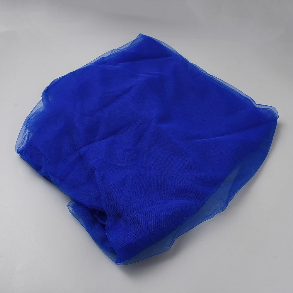 1Pc Polyester Mesh Fabric for DIY Clothing Accessories Blue 1830mm 3m ...