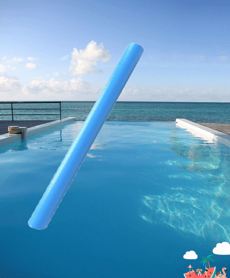 1Pc Pool Noodle, 59" Large Hollow/Solid Foam Pool Swim Noodle, Bright ...