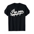 1Pc Pop Pop Retro Style T-Shirt For Men, 100% Cotton Crew Neck, Short ...