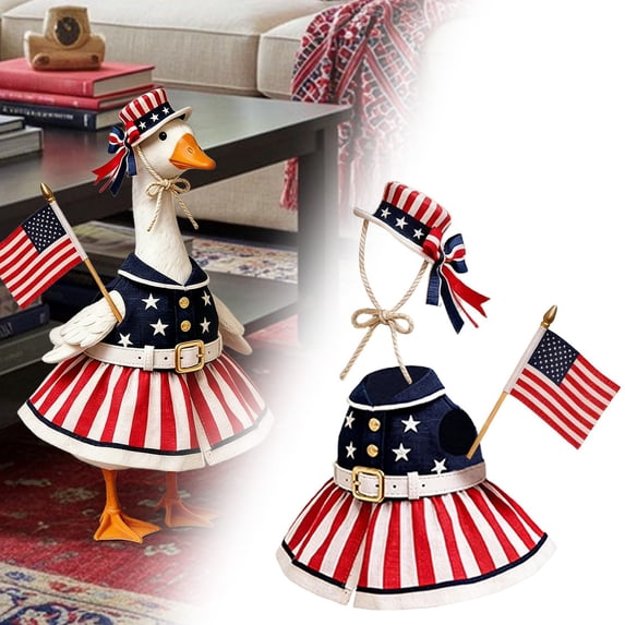 1Pc Porch Goose Outfit With Hat Porch Goose Clothes Cloth For Porch ...