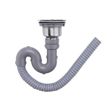 Kritne Drain Pipe,Bathroom Universal Wash Basin Sink Drain Pipe S-Tube ...