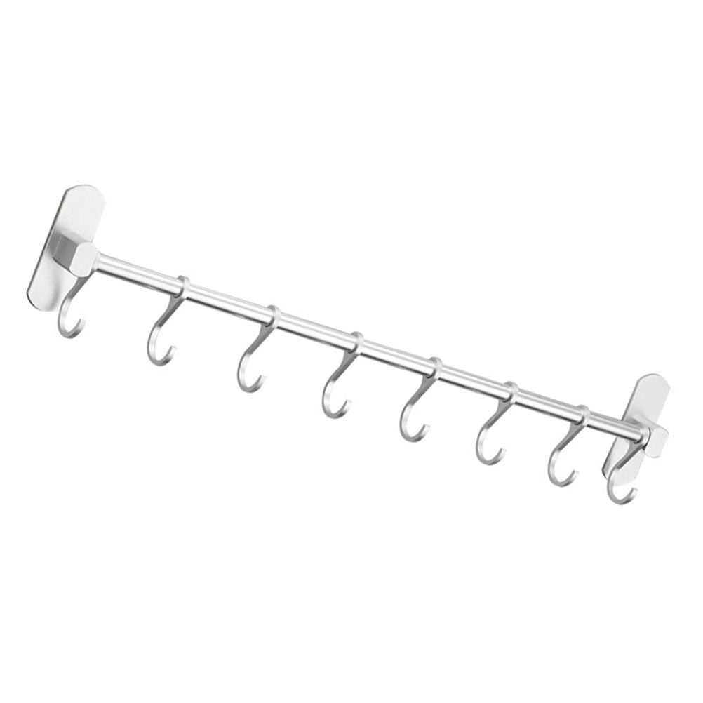 1Pc Punching-free Storage Hook Kitchen Movable Hook Wall-mounted Row ...