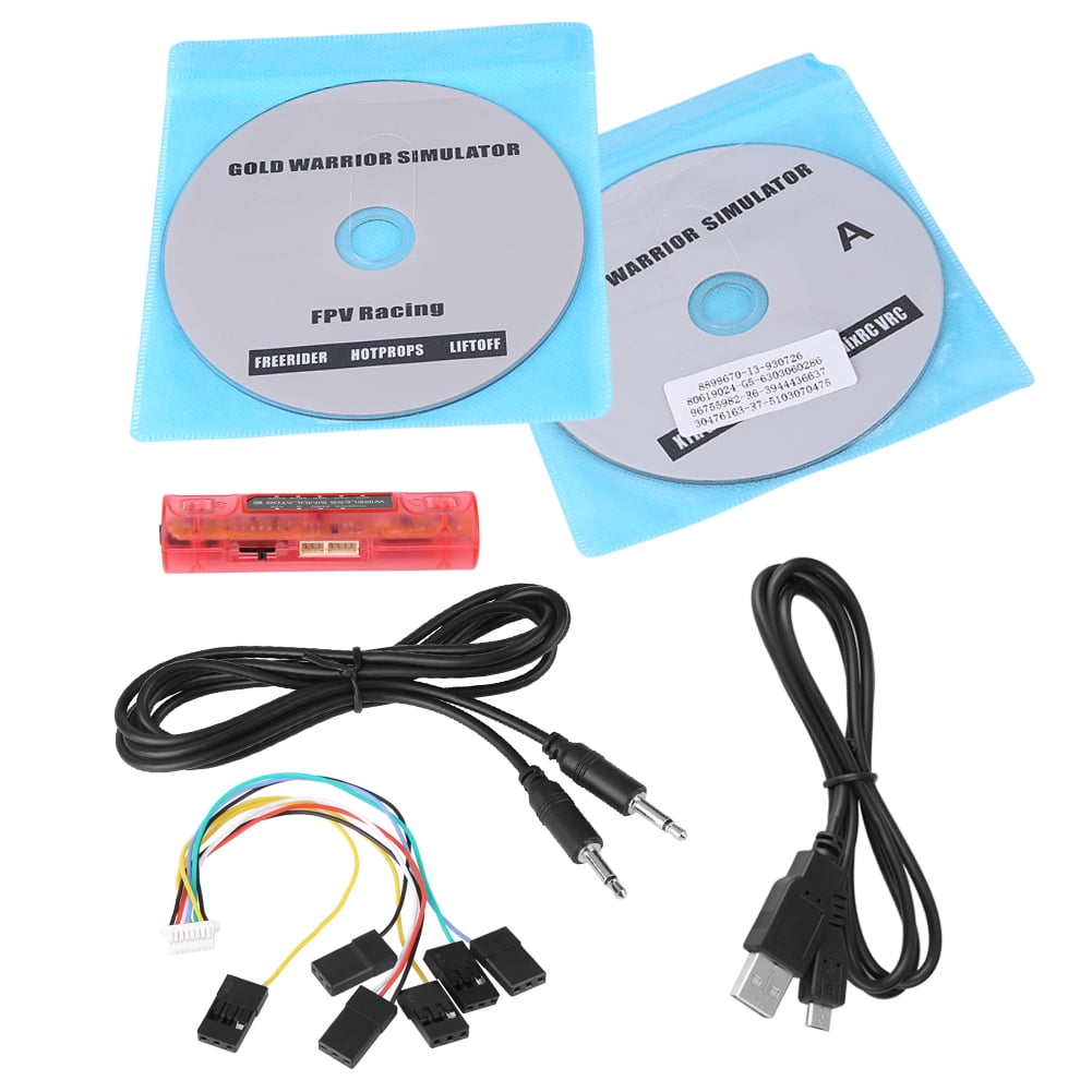 1Pc RC USB Simulator with Cables for G7//PhoenixRC4.0/FMS/XTR/VRC ...
