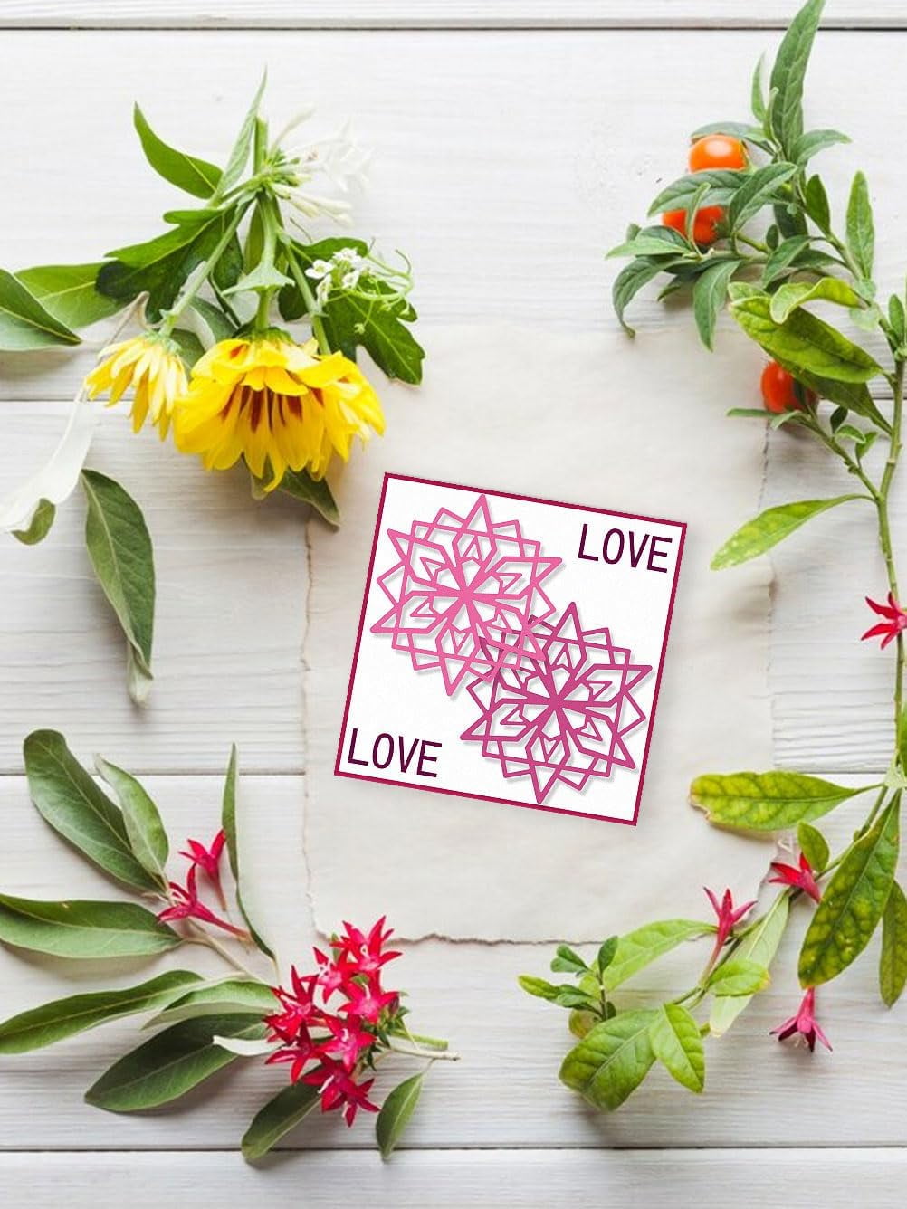 1Pc Radiation Background Cutting Dies Floral Theme Carbon Steel Cutting ...