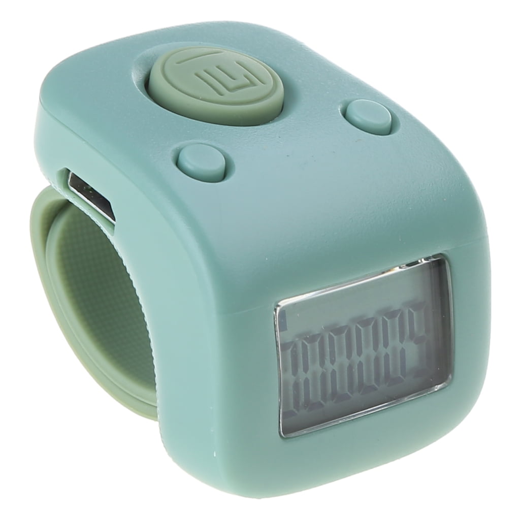1Pc Rechargeable Digital LCD Finger Tally Counters 6 Digit Counter ...