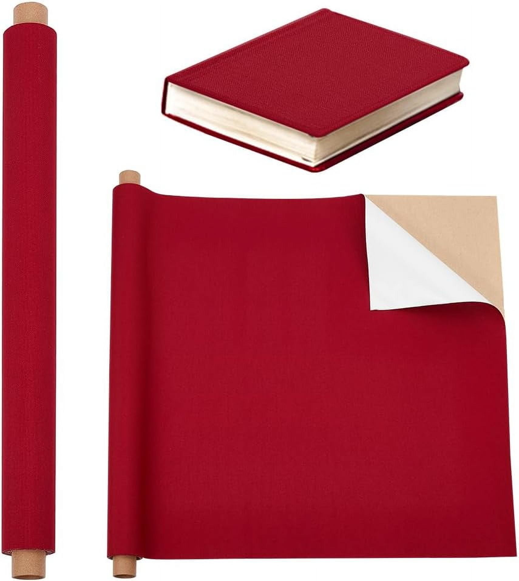 1Pc Rectangle Polyester Fiber Fabric with Paper Back for Book Binding ...