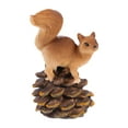 1Pc Resin Squirrel Statue Home Room Decoration Realistic Squirrel ...