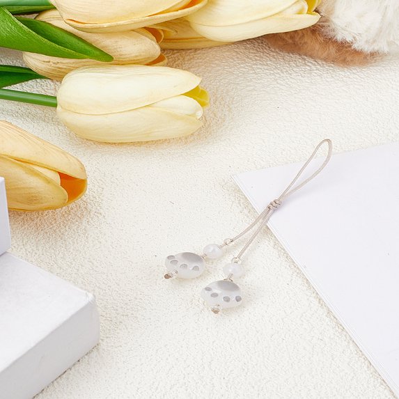1Pc Resin with Nylon Cord Mobile Accessories Decoration Cat Claw Mobile ...