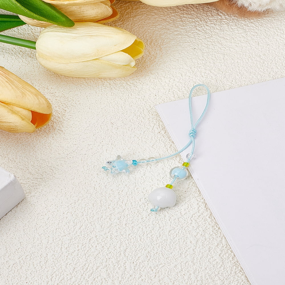 1Pc Resin with Nylon Cord Mobile Accessories Decoration Cat Claw Mobile ...