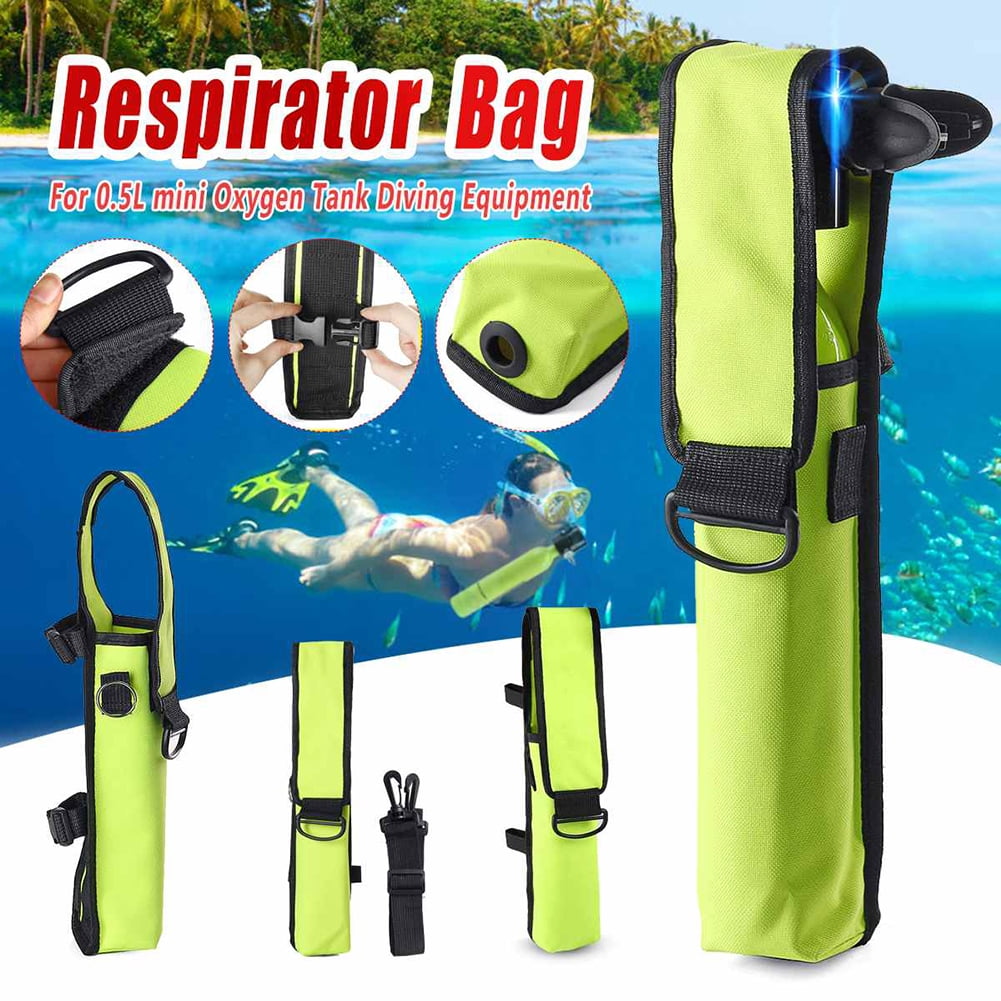 1Pc Respirator Bag, Swimming Diving Oxygen Cylinder Air Tank Bag Holder ...
