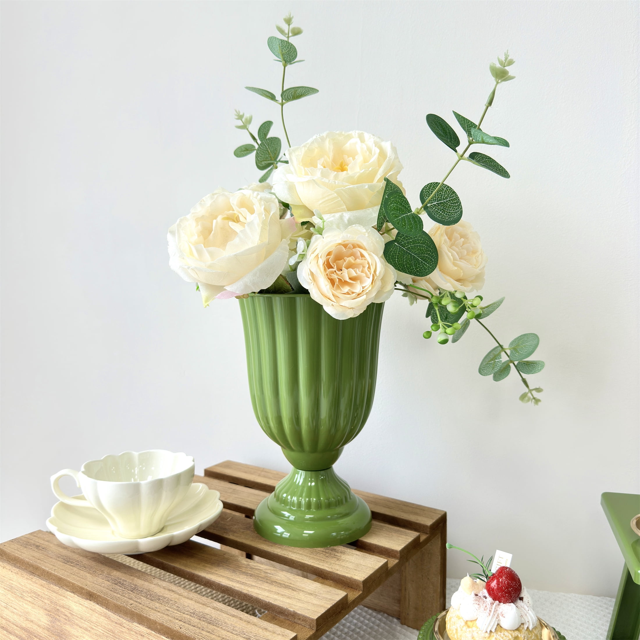 1Pc Retro color Flower vase Arrangement Pots for Centerpiece Table ...