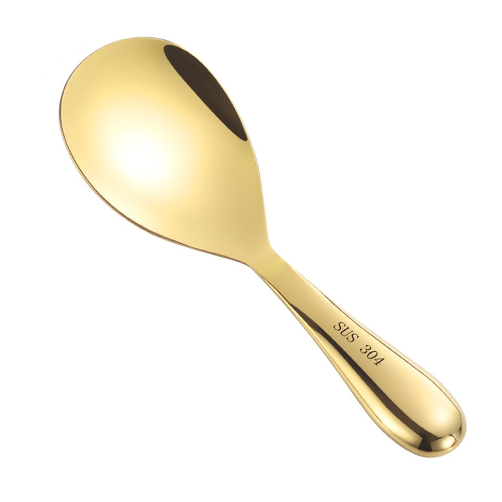 1Pc Rice Paddle, Rice Spoon with Stainless Steel, Rice Serving spoon ...