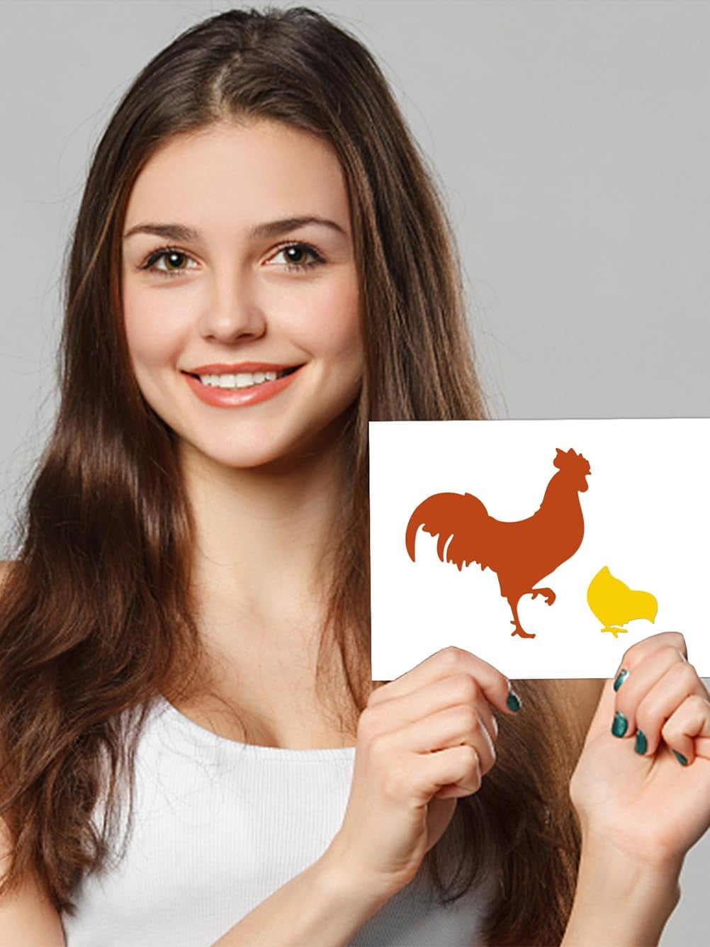 1Pc Rooster Chicken Cut Dies Farm Theme Carbon Steel Cutting Dies ...