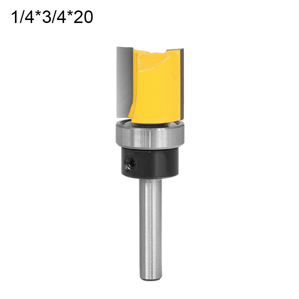 1Pc Router Bit - 1/4inch/6mm Shank Template Flush Trim Hinge Mortising ...
