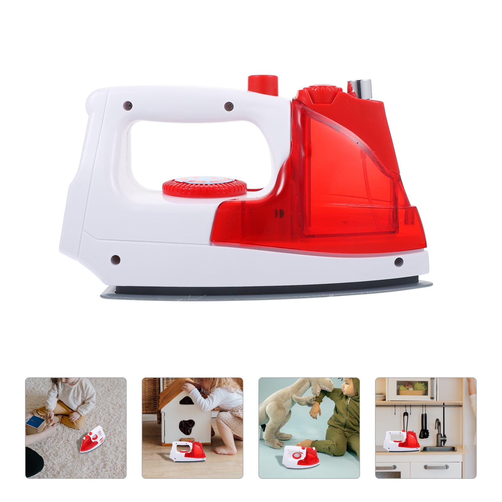 1Pc Safe Smooth Electric Iron Toy Kids Role-playing Plaything Without ...