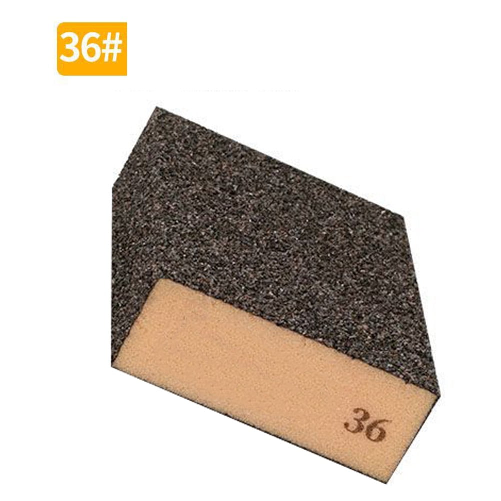 1Pc Sanding Disc Flexible Wet/Dry Abrasive Sanding Foam Sponge Sanding ...