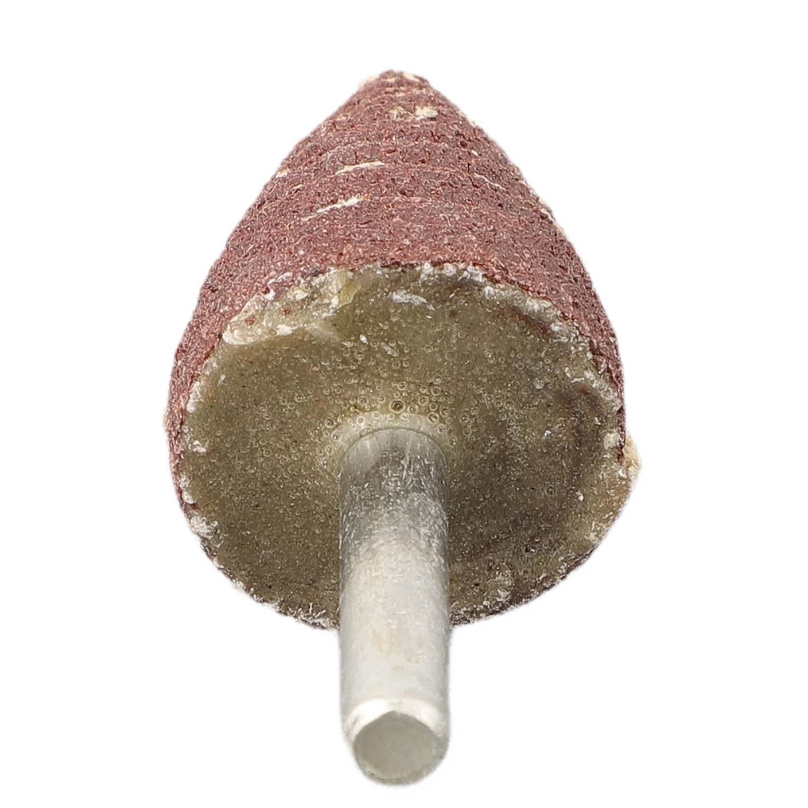 1Pc Sandpaper Flap Wheel With Tapered Cone Grinding Head 80 Grit For ...