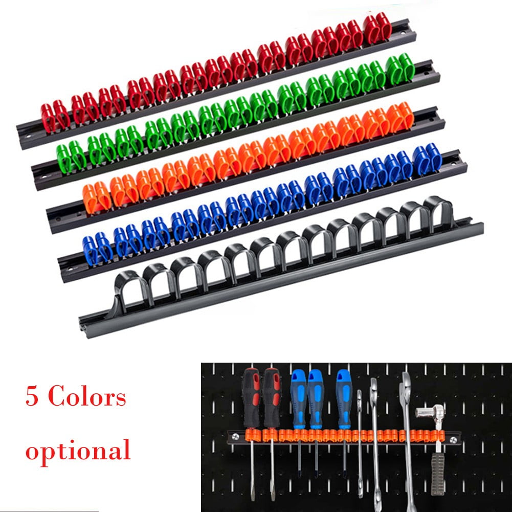 1Pc Screwdriver Organizer Abs Wall Mount Plastic Wrench Screwdriver ...