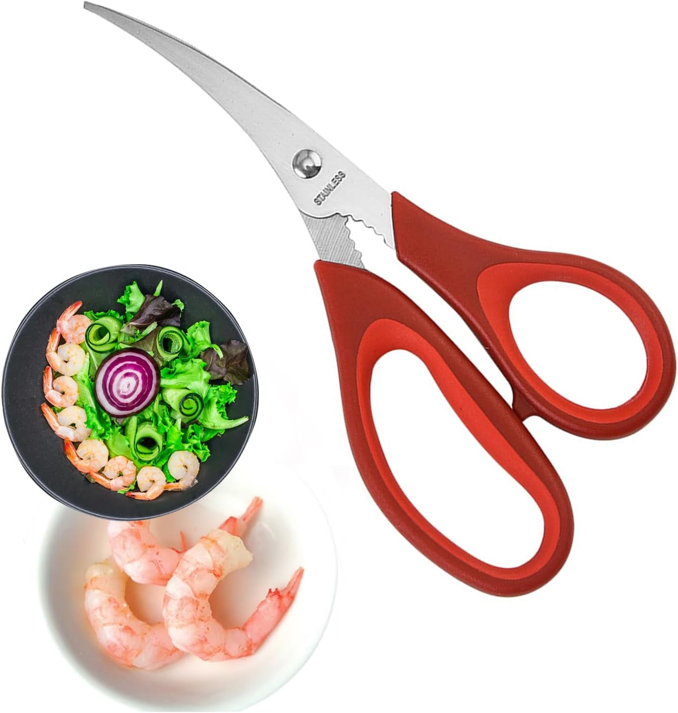 1Pc Seafood Scissors, Multifunctional Lobster Scissors Tool,Shrimp ...