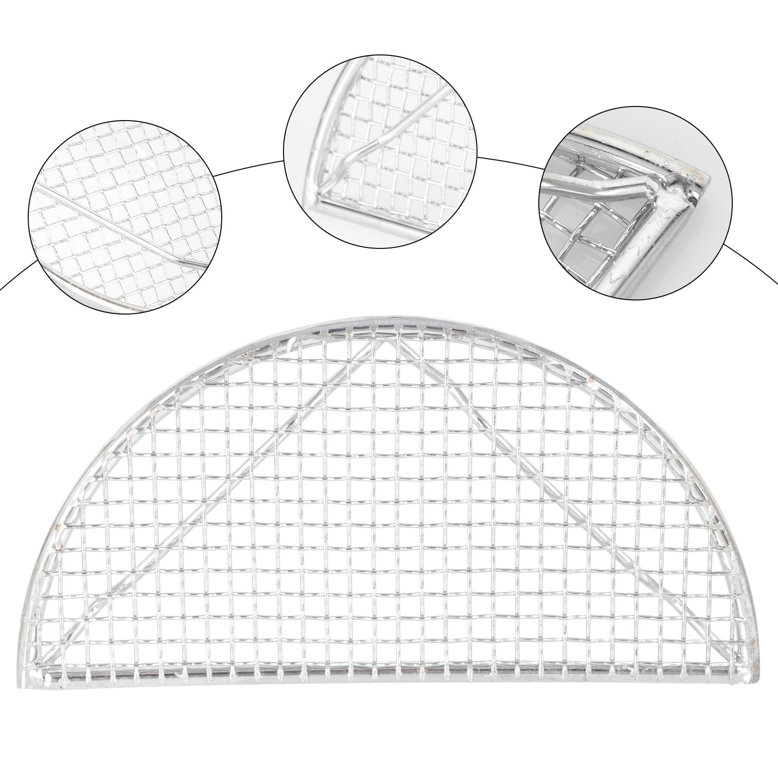 1Pc Semicircle Deep-fry Tool Household Net Japanese Deep-fry Mesh ...