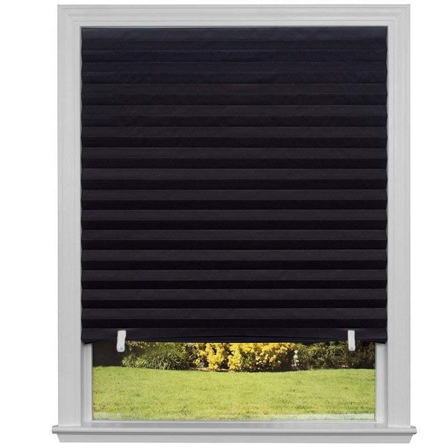 1Pc Shades Self-adhesive Half Windows Nonwoven Folding Curtain Bathroom ...