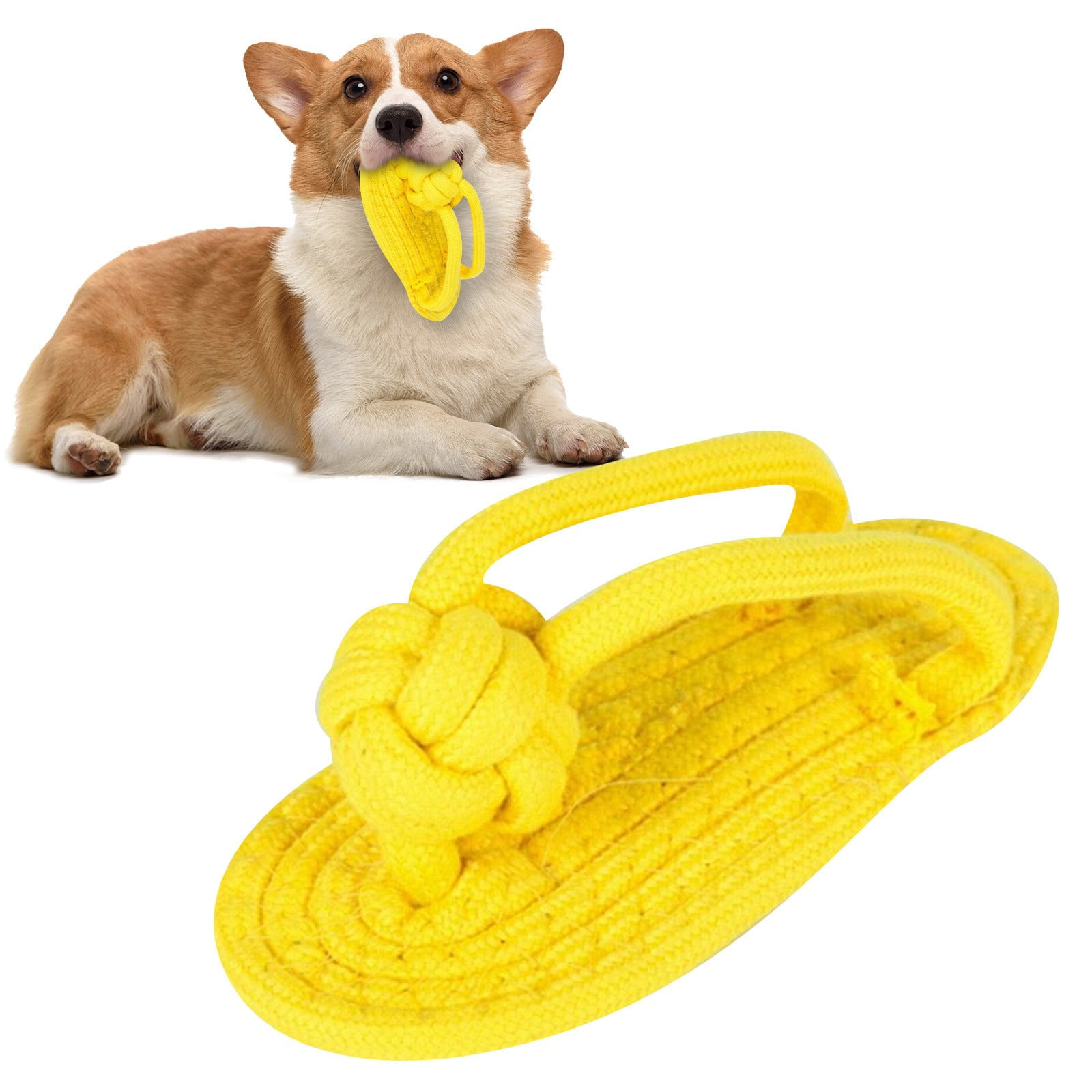 1Pc Shoes,Pet Toys Cotton Rope Shoes Candy Colored Tooth Cleaning Woven ...