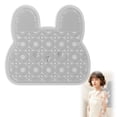 1Pc Shower Mats,Shower Foot Scrubber Mat with Non Suction Cups,Large ...