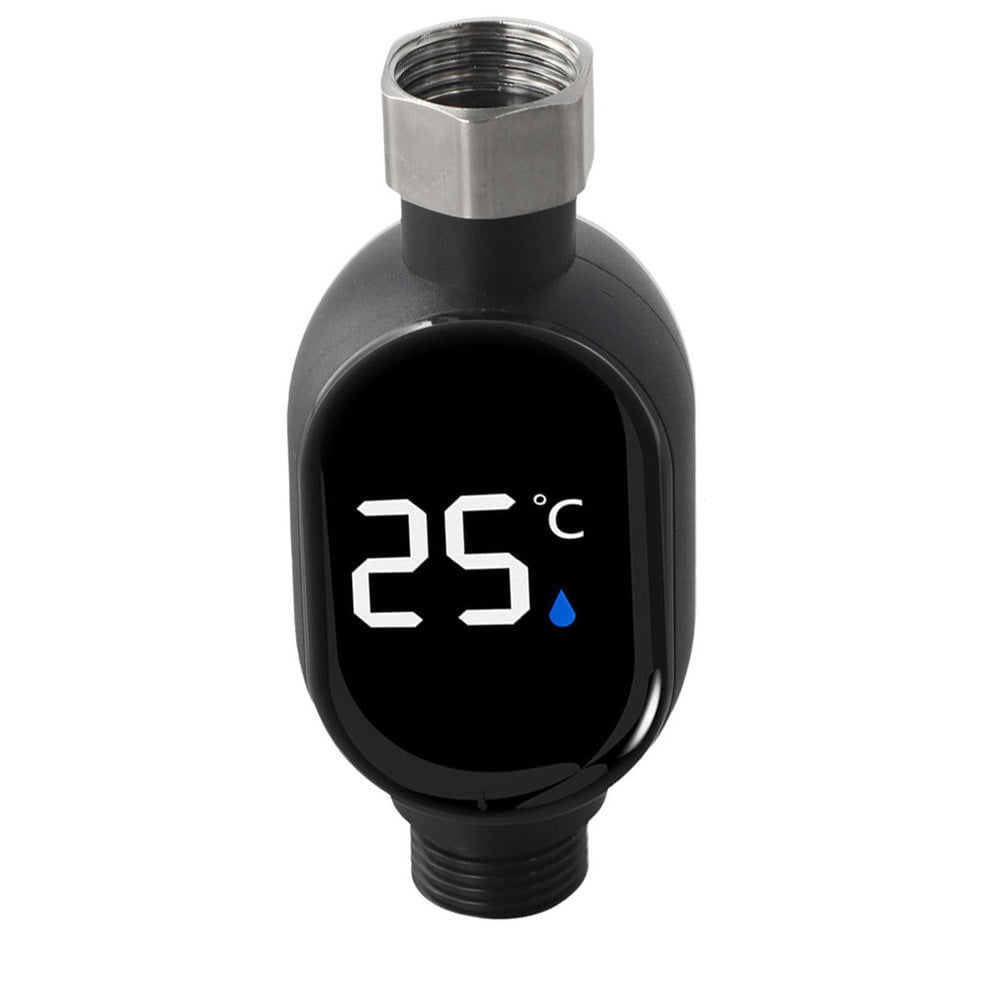 1Pc Shower Thermometer Waterproof Smart Temperature Led Digital Display ...