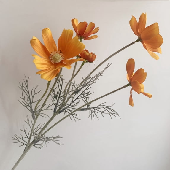 1Pc Silk Waterweed Chrysanthemum Artificial Daisy Bouquet With Plastic ...