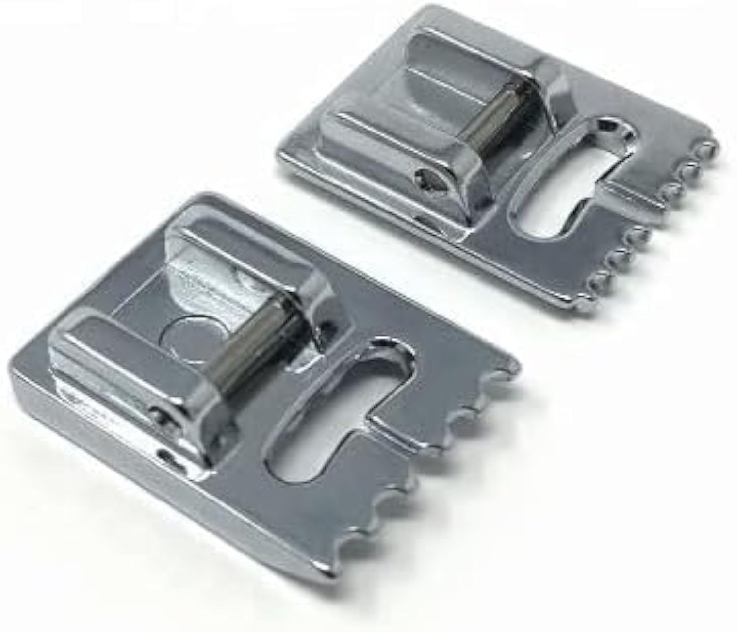 1Pc Silver Sewing Machine Presser Foot Piping Double Foot for All Low ...