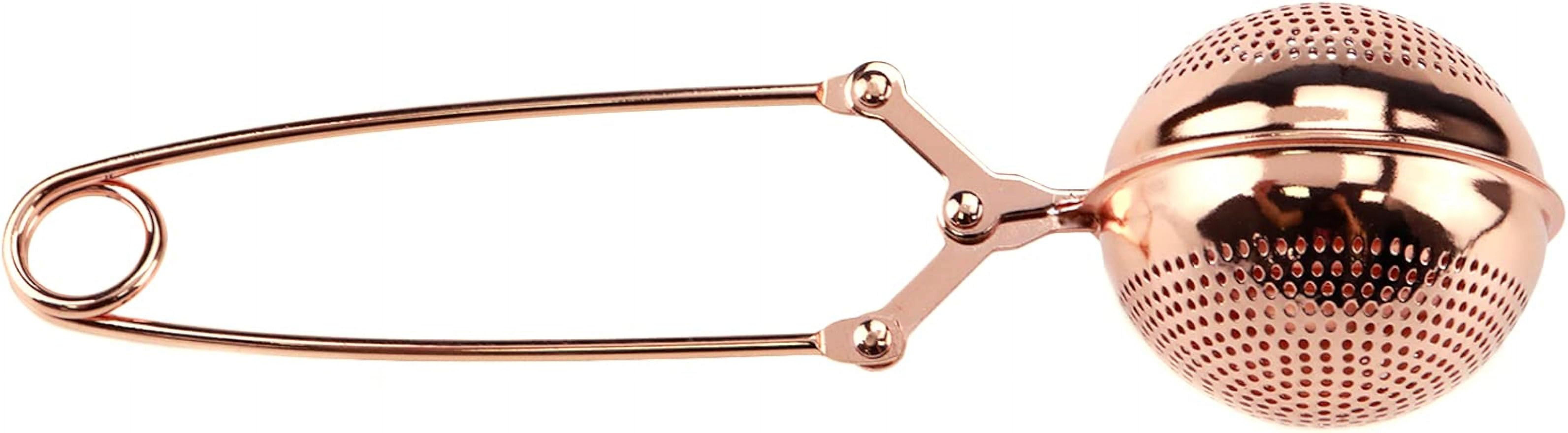 1Pc Snap Ball Tea Strainer Stainless Steel Tea Infuser with Handle Fine ...