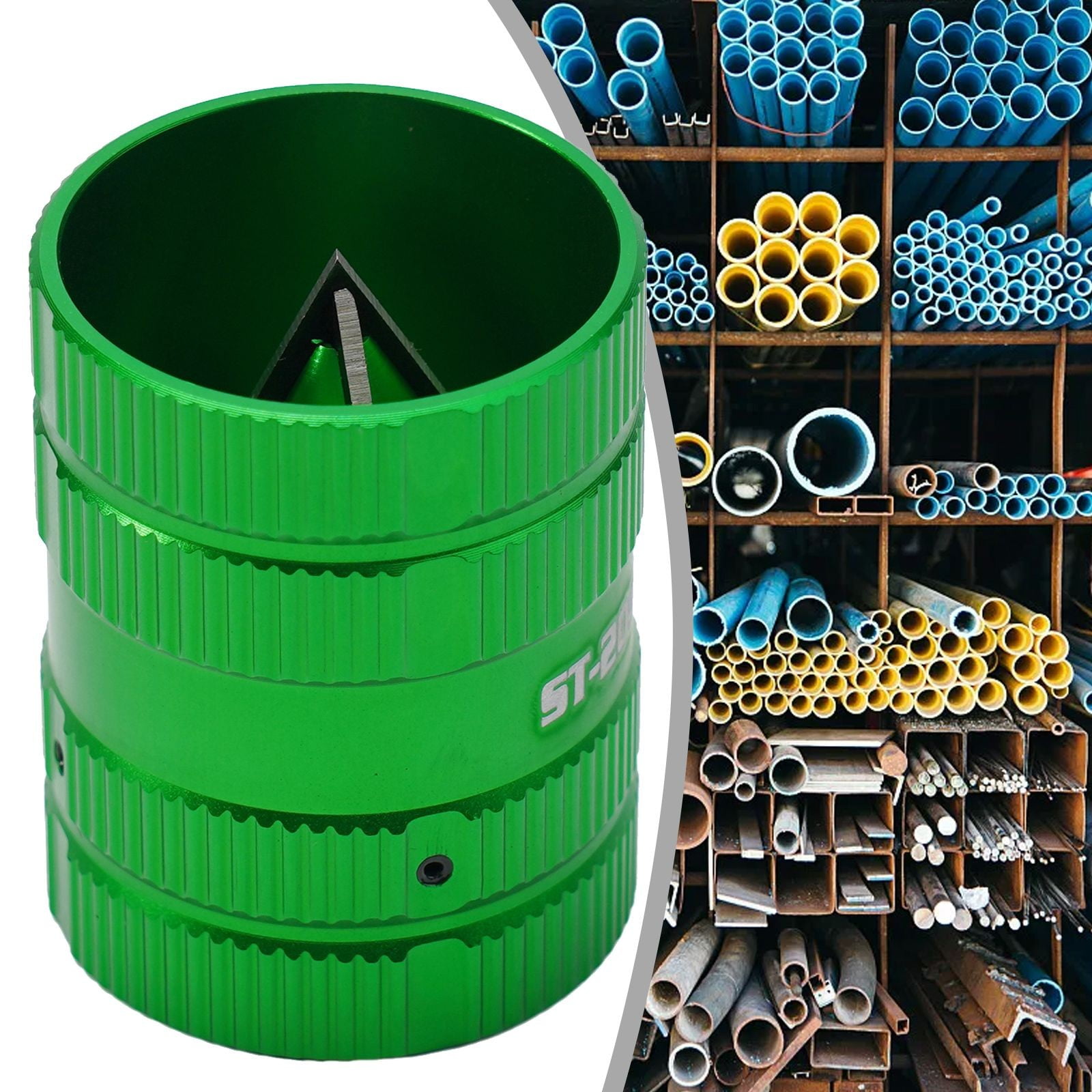 1Pc St-209 Heavy Duty Pipe Reamer Handle Reamer Burr For Plastic Pvc ...